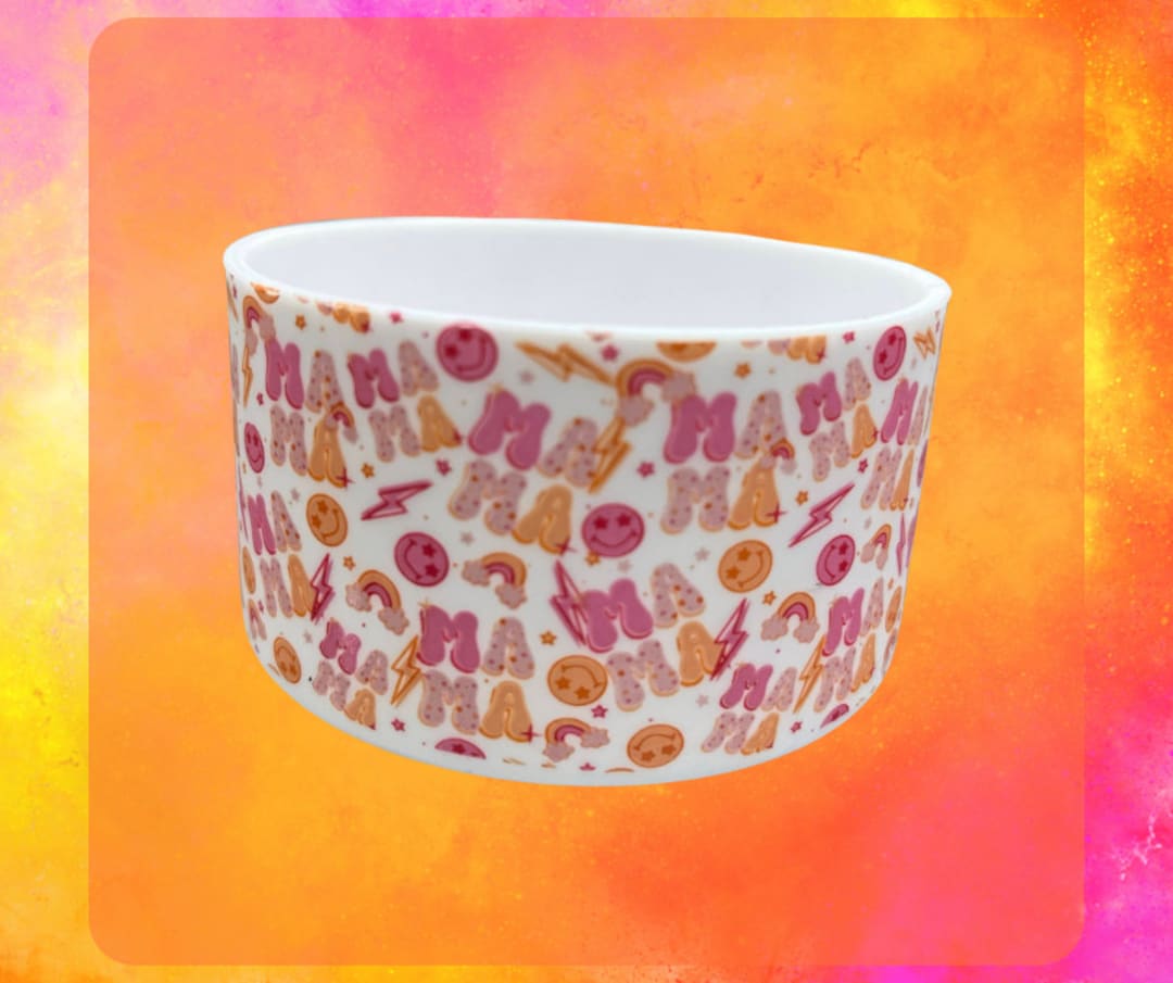 Smiley Mama Silicone Tumbler Boot - Etsy