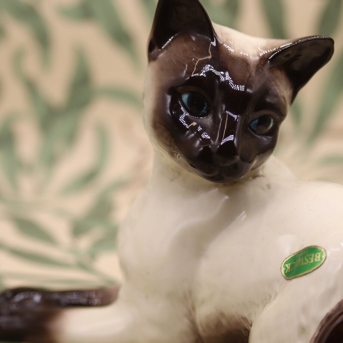 Vintage Beswick England Siamese Cat Figurine 1558 - Etsy