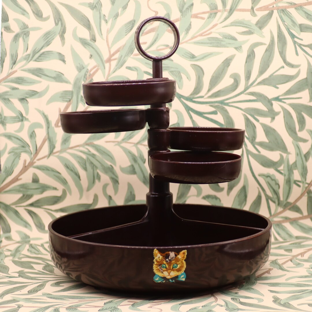 Dialene Better Maid Snack Tower Brown Plastic Made in England 1970’s ...