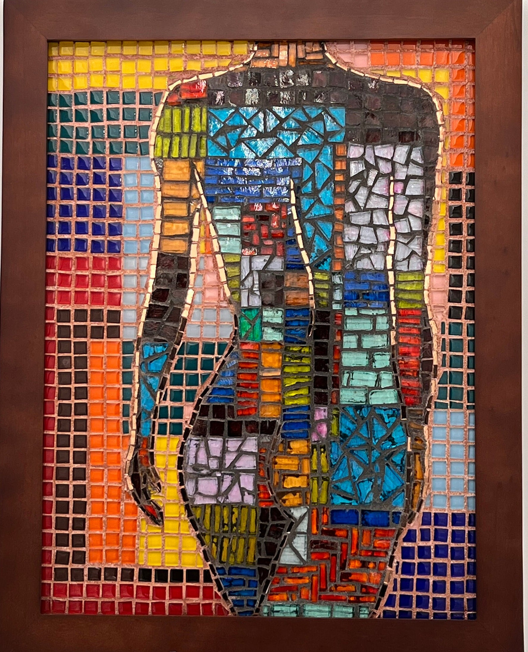 Now You See Me? Woman Torso - Framed Mosaic Art - Etsy