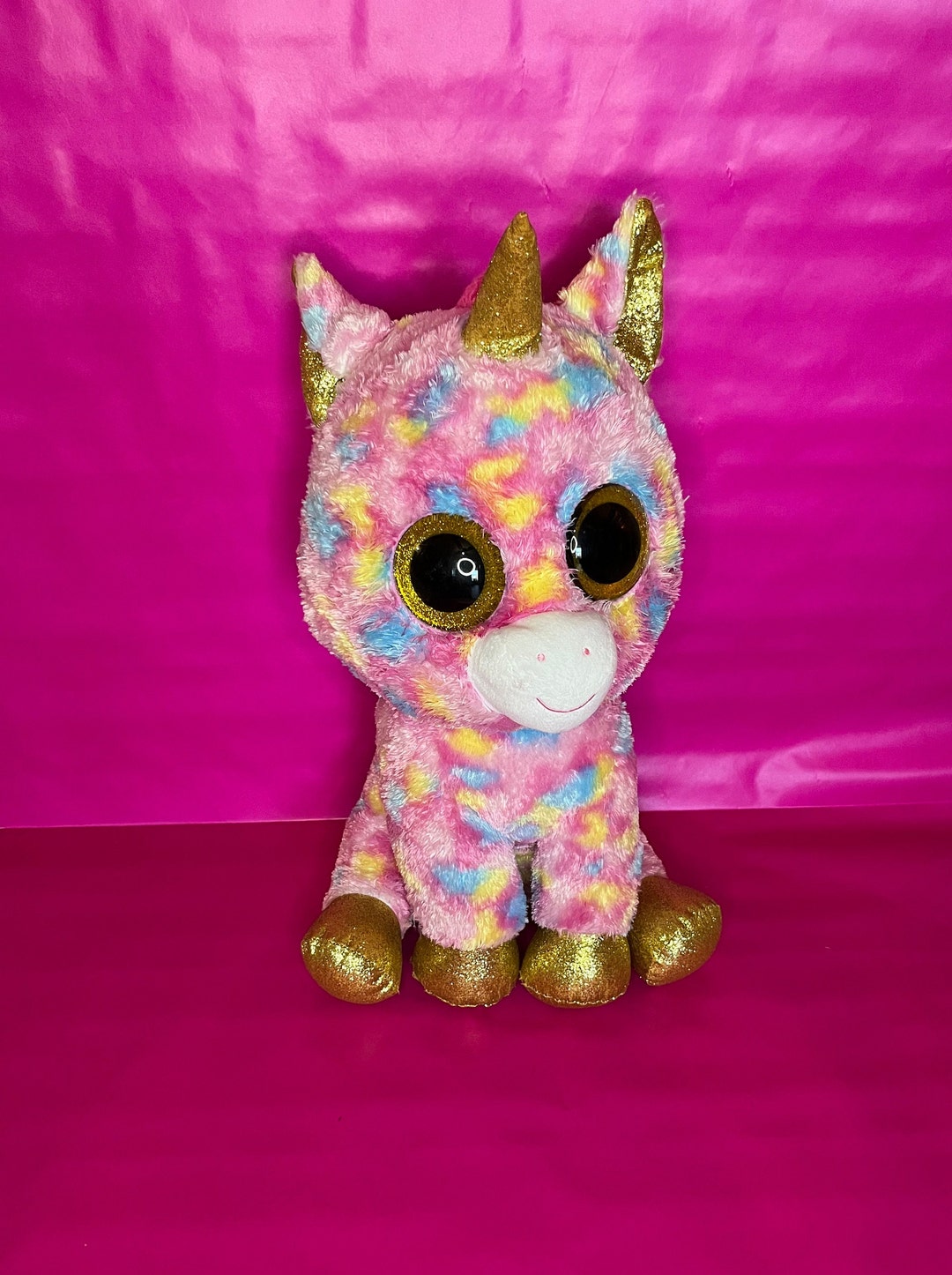 Beanie Boo Fantasia 18 Inch (RARE) Early 2000’s, Vintage TY Plushie ...