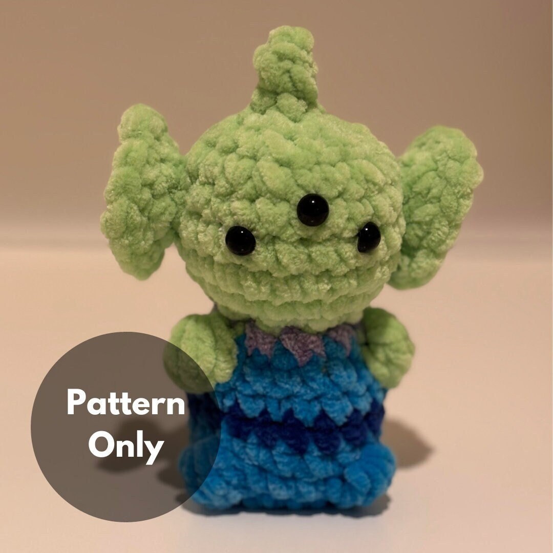 Adorable Toy Alien Crochet Pattern - Etsy
