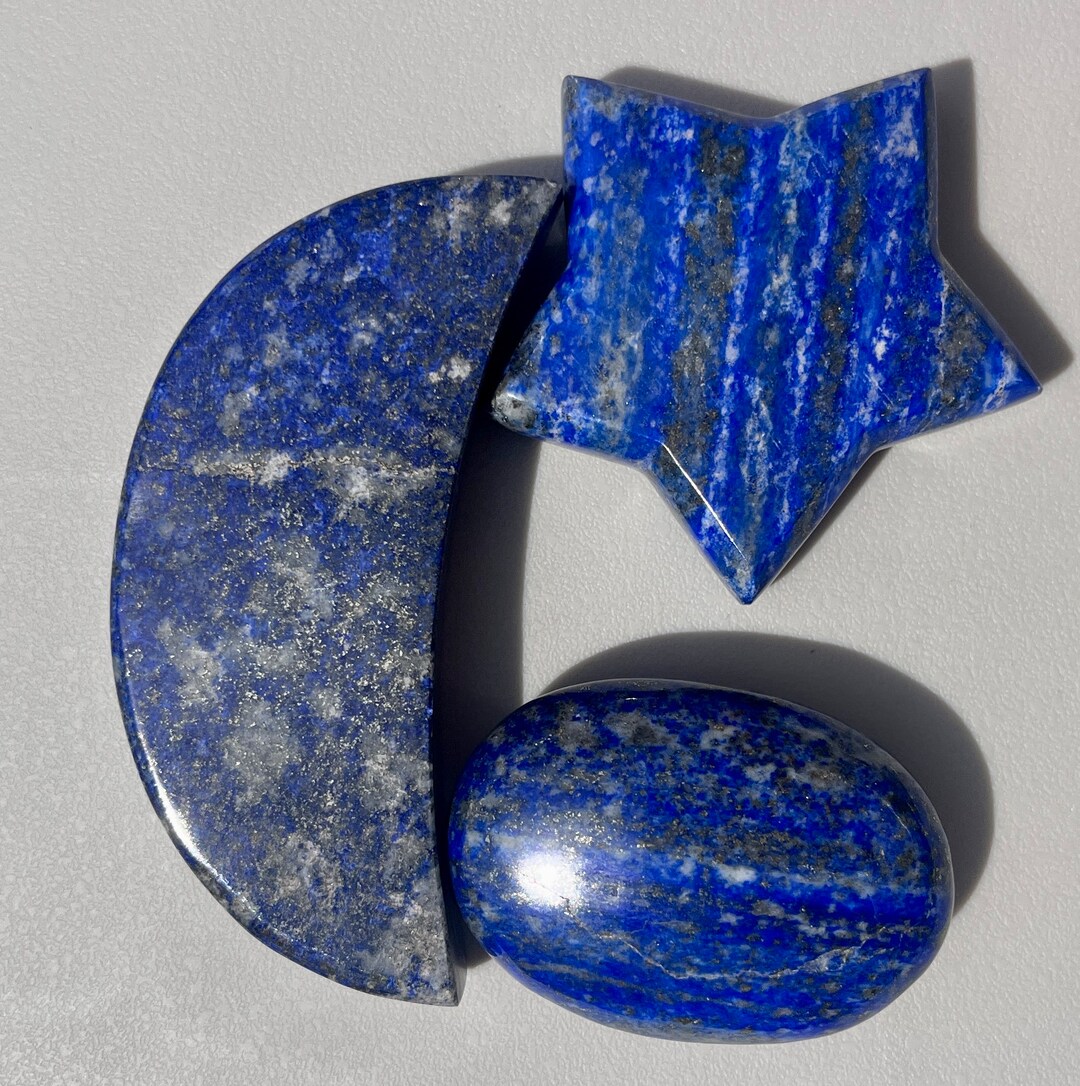 Lapis Star Moon and Massage - Etsy