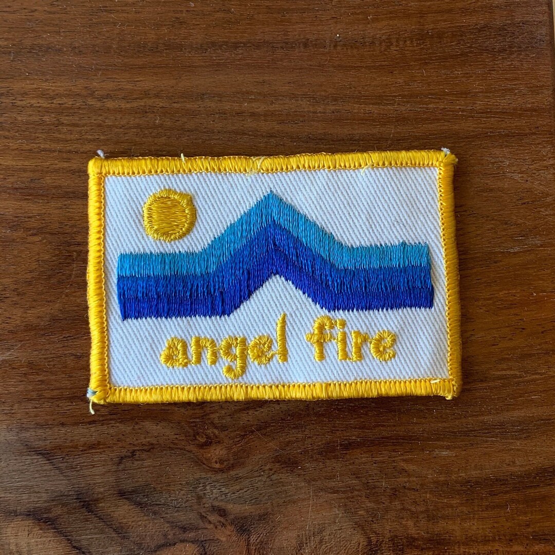 Vintage “angel Fire” New Mexico Ski Resort Patch - Etsy