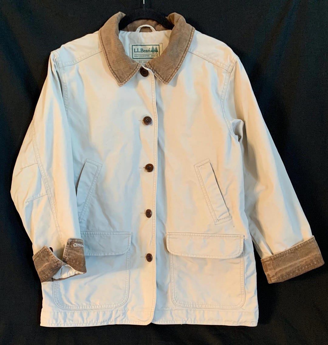 Vintage 1990s Women’s LL Bean Corduroy Collar, Cuffs & Pocket Flaps ...