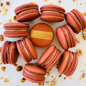 Ferrero Rocher Macarons Macaroons Cookies Treats Delicious Flavor Brown ...