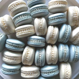 Pearl Macaron Tower - Macaroons Cookies Treats Delicious - Bridal ...