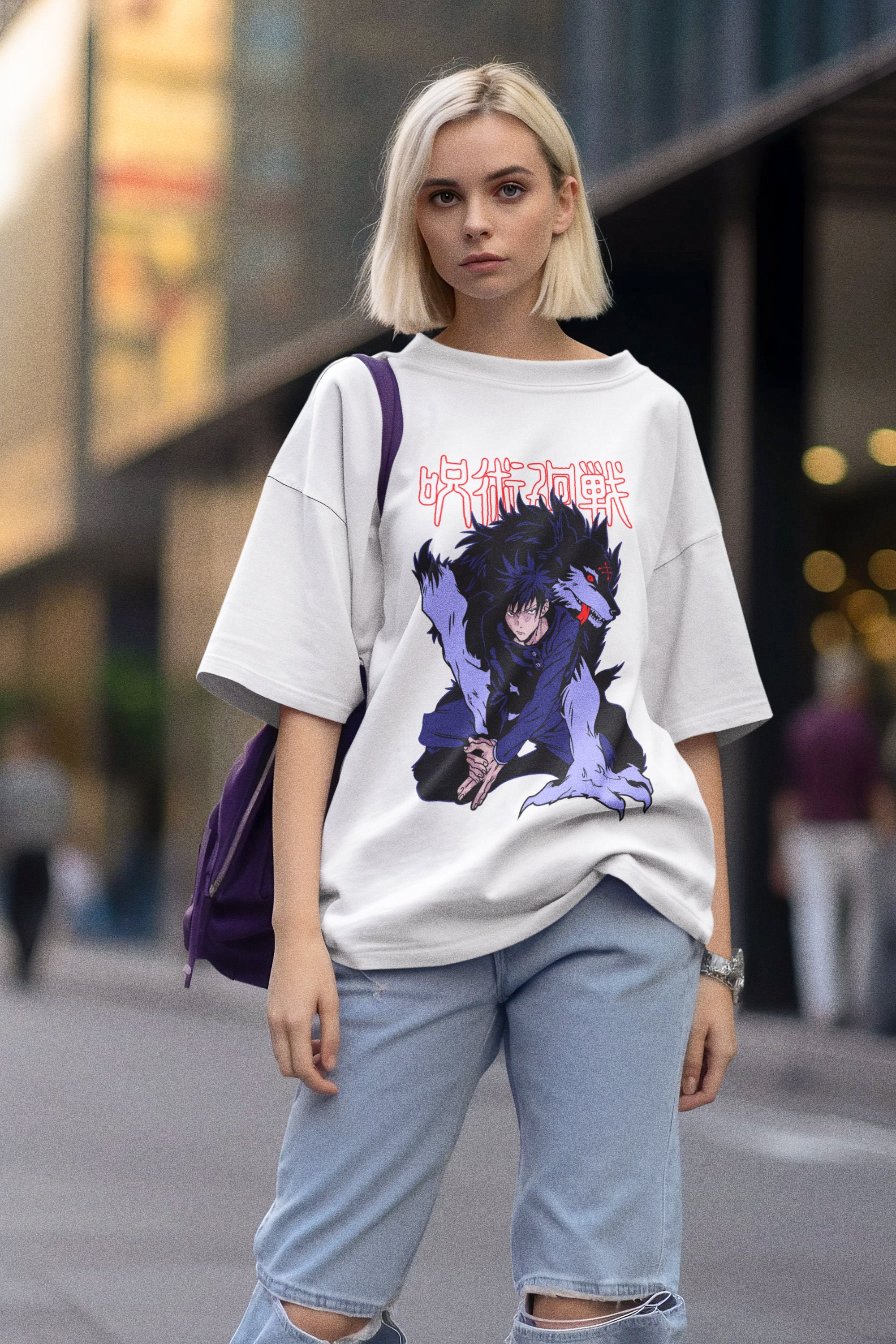 Jujutsu Kaisen T Shirt Design Anime Vector Tshirt Design Megumi ...