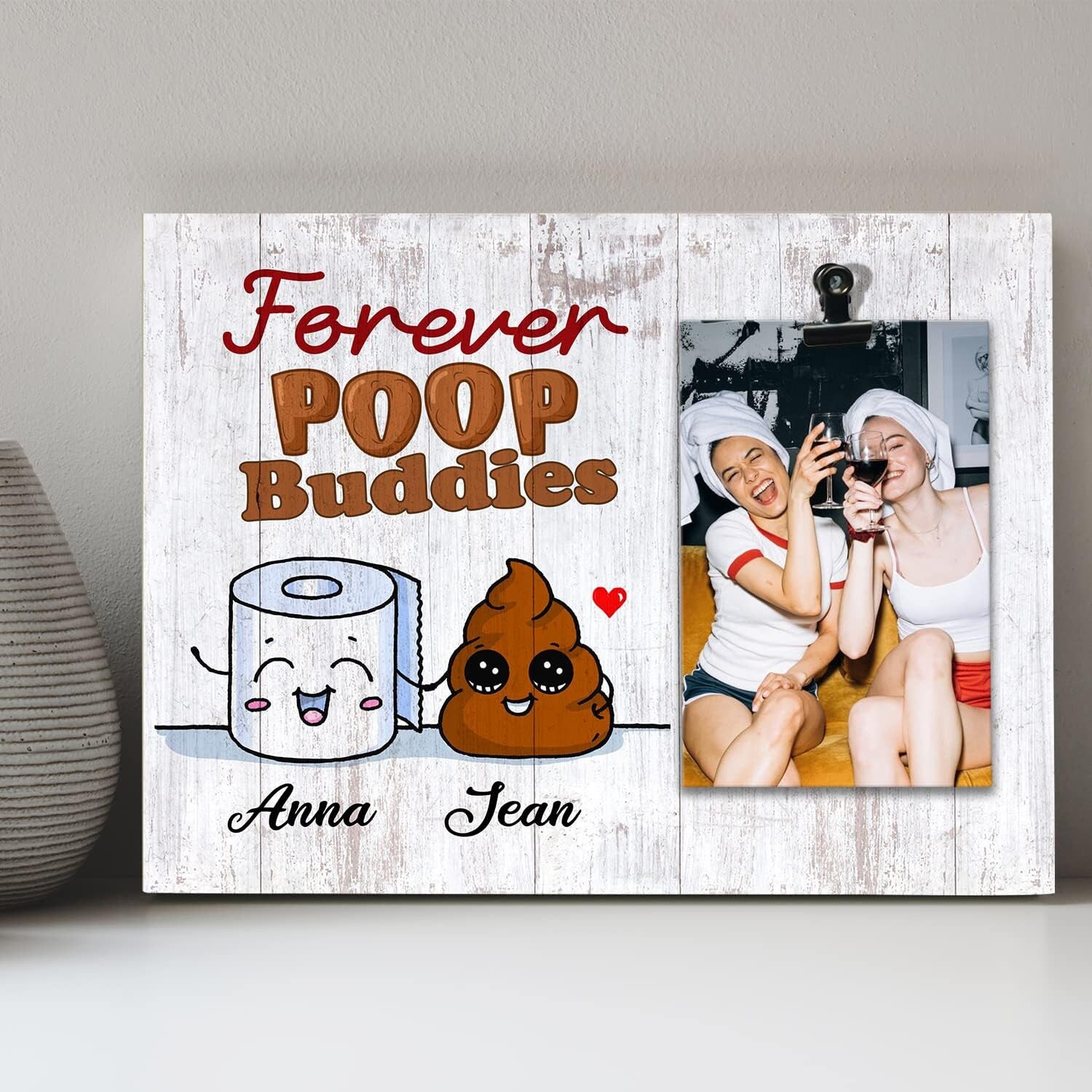 Friends Forever Poop And Toilet Paper Drawing