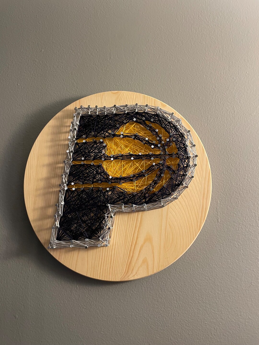 Indiana Pacers and Other Custom Sports String Art NBA, NFL, MLB, Etc ...