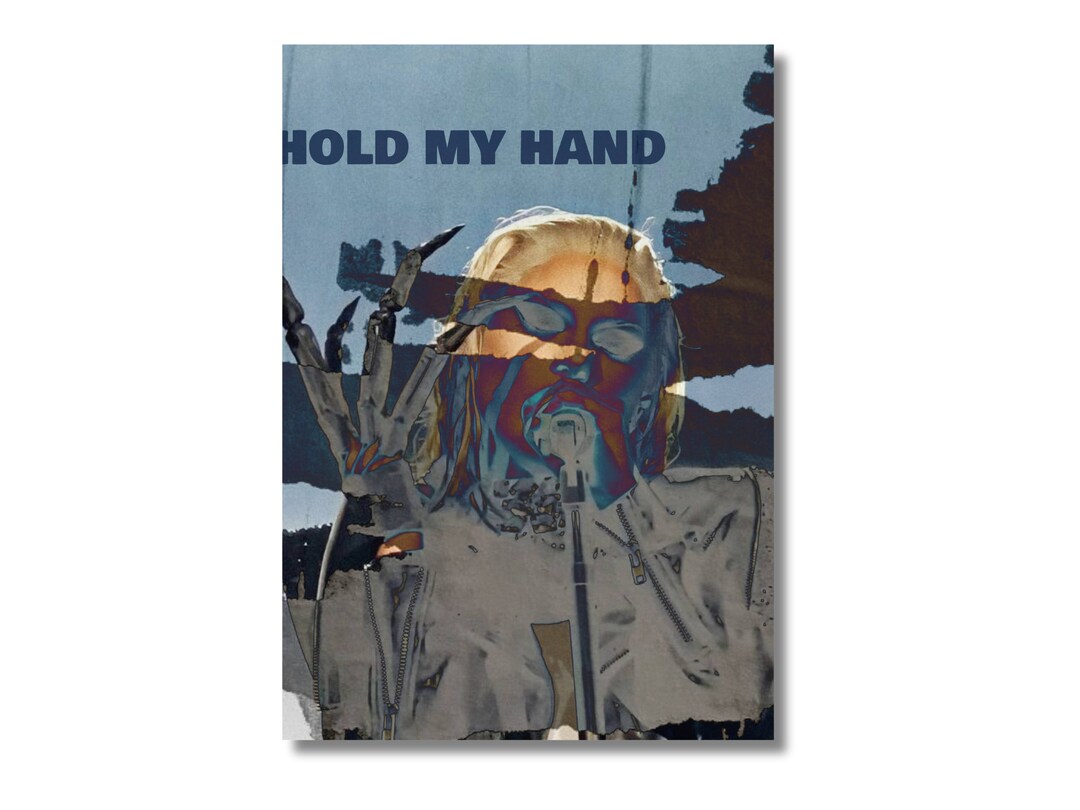 Lady Gaga Top Gun: Maverick Hold My Hand Chromatica Ball Lyrics Poster ...