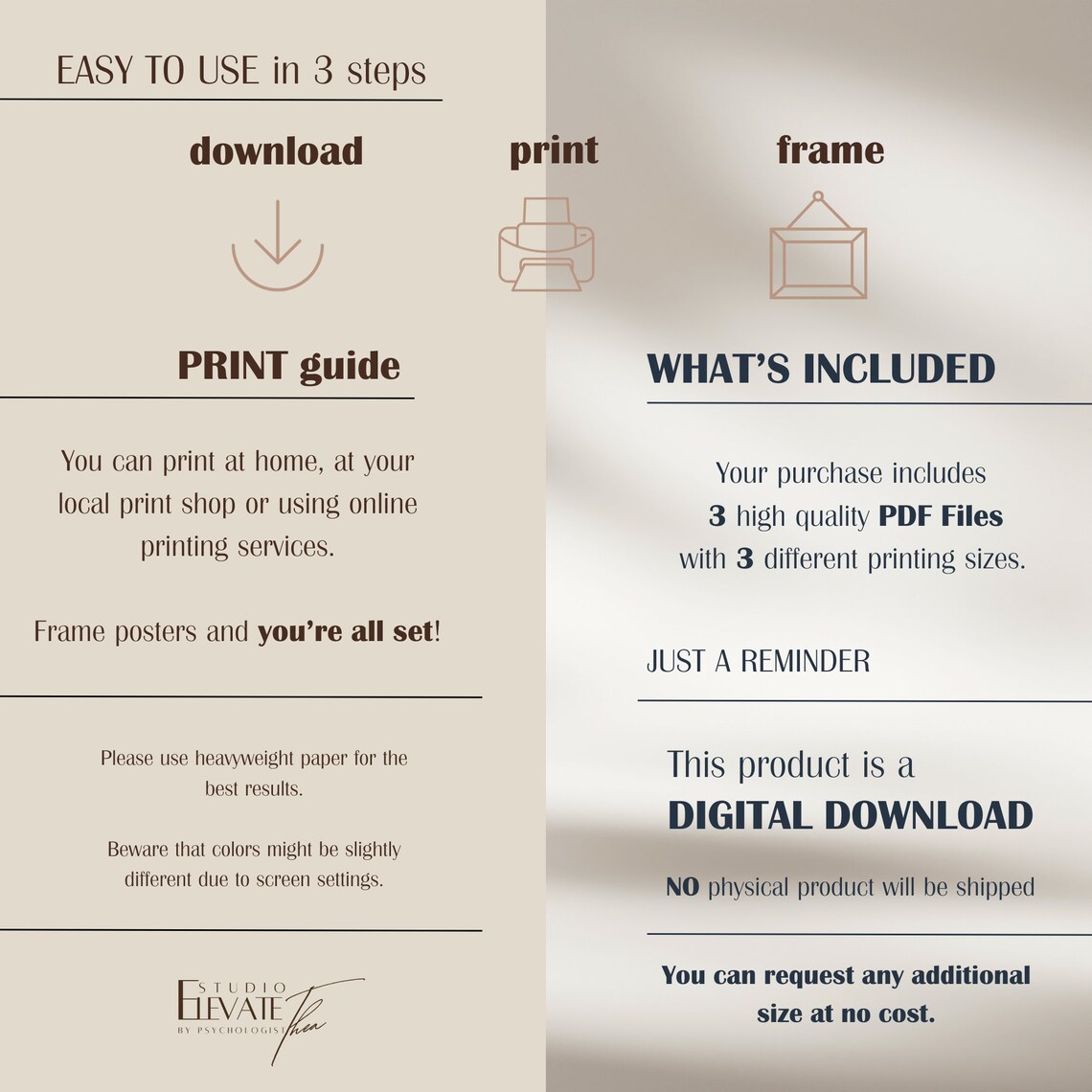 ADHD ICEBERG Wall Art Printable for Kids Classroom Poster Mental Health ...