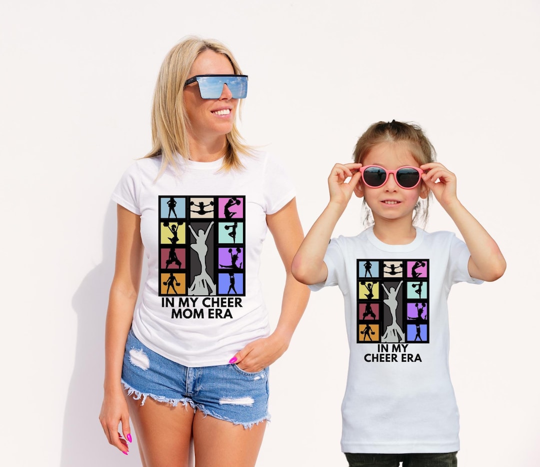 Cheer Era PNG Designs: Mom & Daughter Matching (digital Download) - Etsy