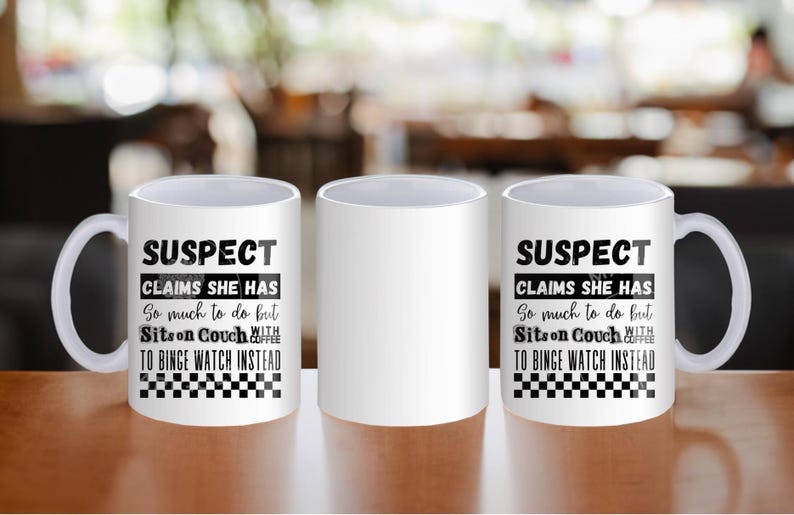 Funny Suspect Binge Watching PNG Design (digital Download) - Etsy