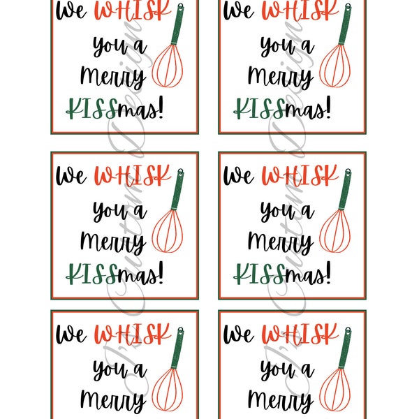 Whisk You a Merry Christmas - Etsy