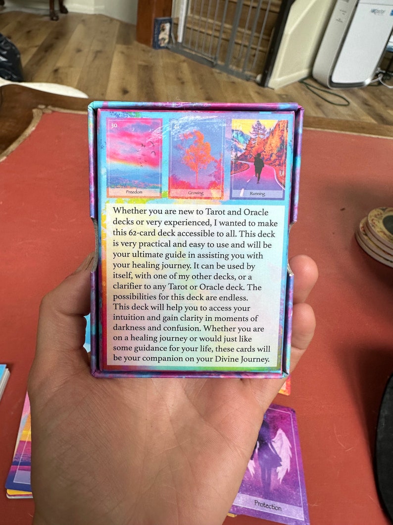 Divine Journey the Healing Oracle 62 Card Deck - Etsy