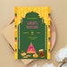 Chai Cart Themed Mehndi Invitation Dholki Invite Desi Wedding Pakistani ...