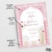 Mughal Mehndi Invitation, Pastel Floral Mehndi, Mughal Garden Invite ...