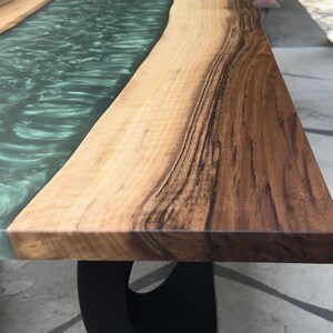 Live Edge Walnut Epoxy River Table - Etsy