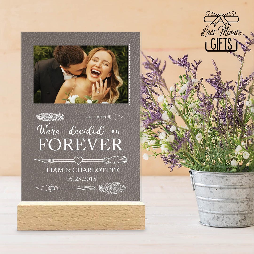 Custom Wedding Acrylic Frames, Custom Bride Groom Frame, Gift for ...