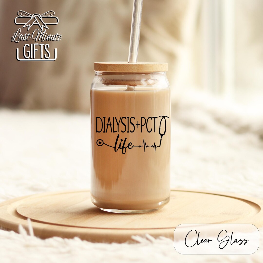 Dialysis Pct Life Glass Drinking Jar, Dialysis Tech Drinking Jar ...