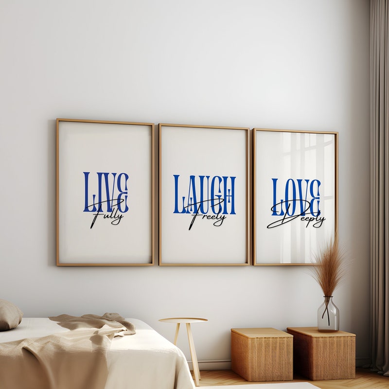 Live Laugh Love Art - Etsy