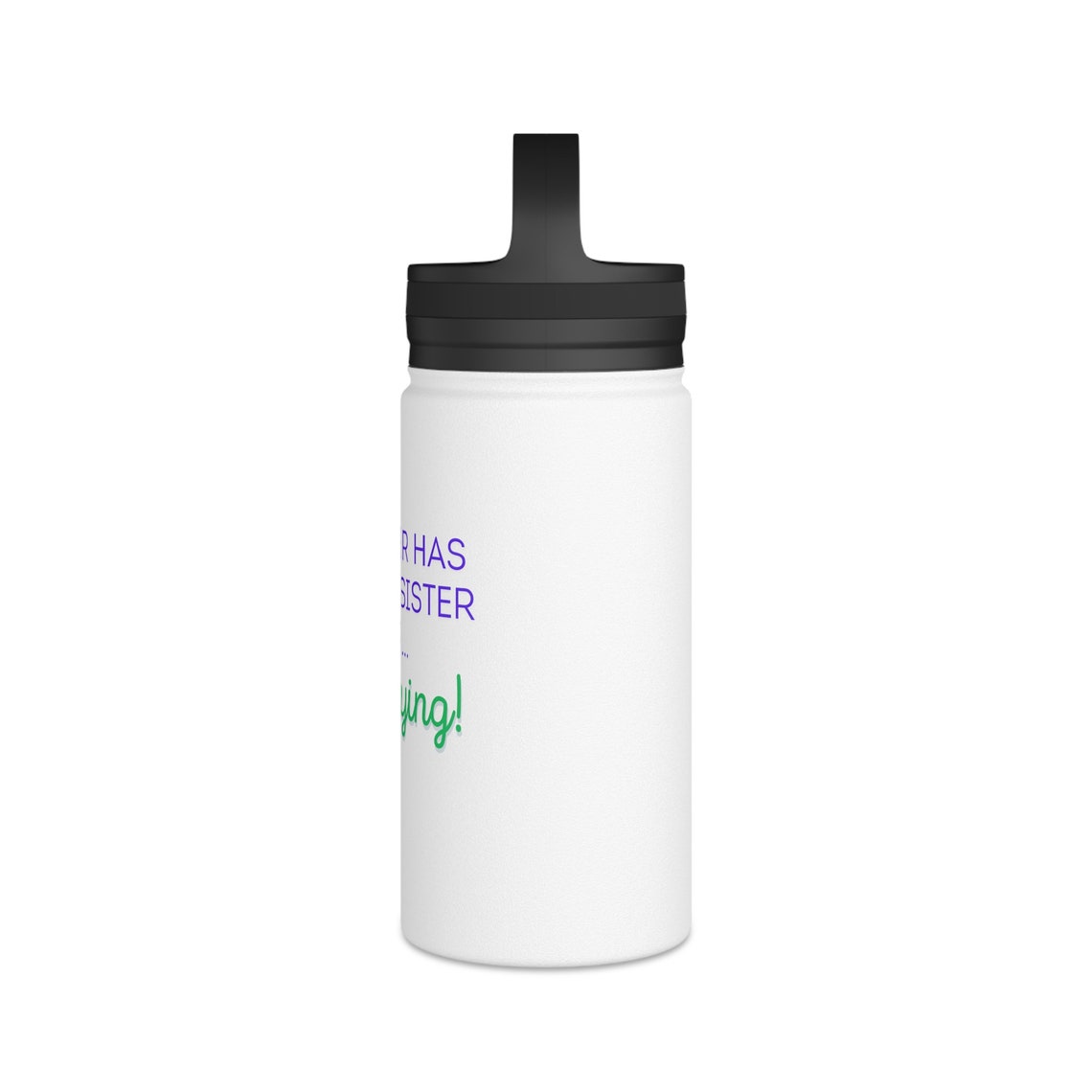 Sister Water Bottles, Sister Gift, Water Bottle Gifts, Best Sister Ever ...