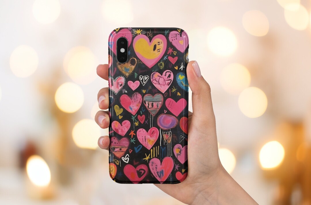Hearts Phone Case - Perfect Gift for Her, iPhone Case, Samsung Case ...