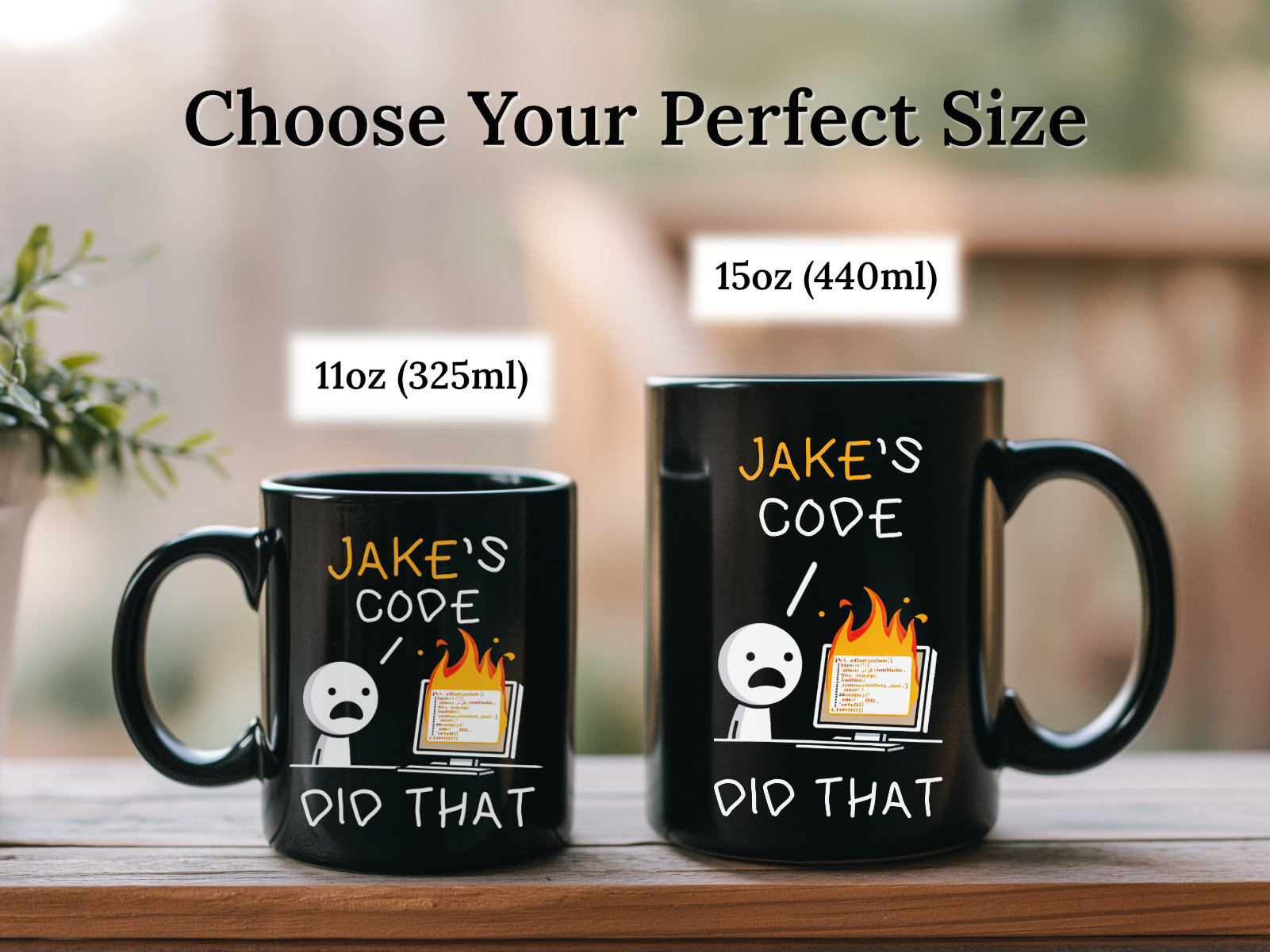 Personalised Coding Mug - Custom Programmer Coffee Cup, Tech Humor, Office Coding Gift, Software ...