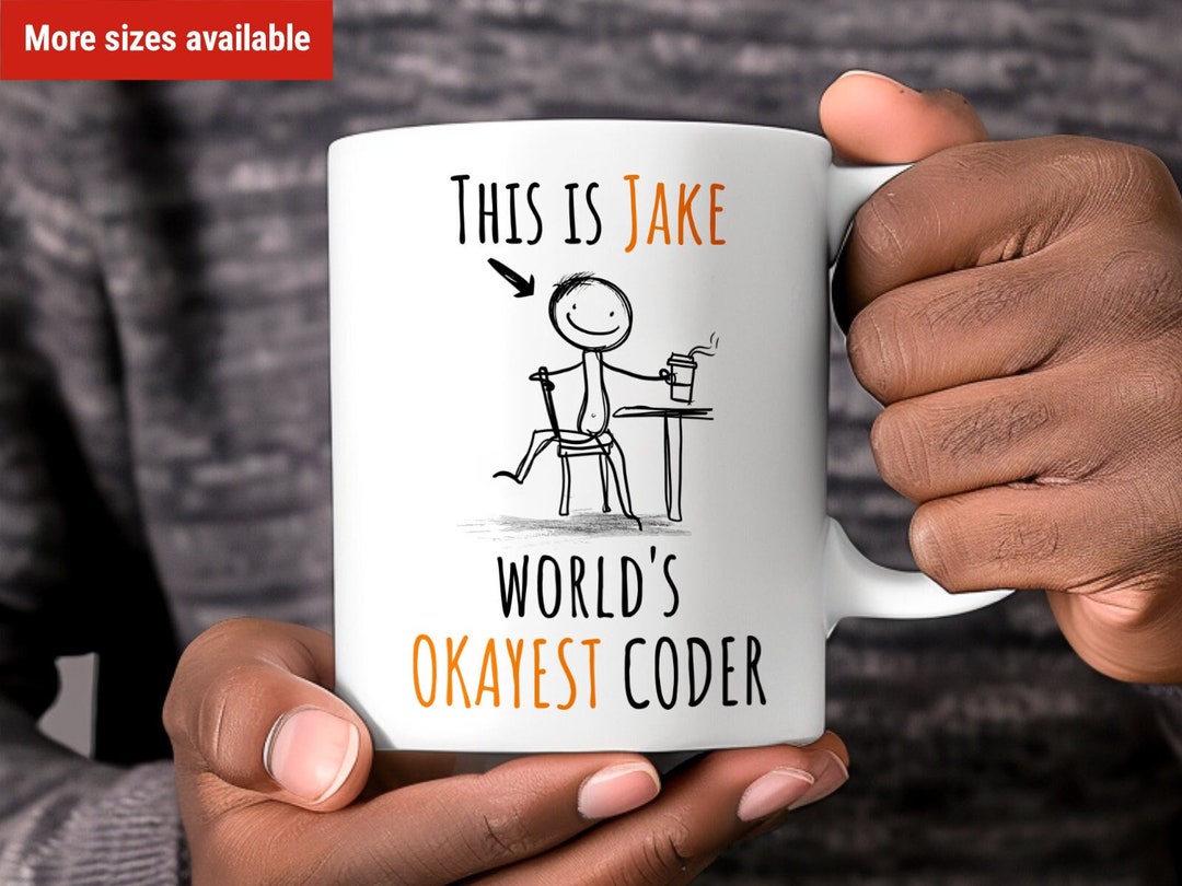 Custom Programmer Gift, Personal Coffee Mug for Backend Developer, Unique Gift for Developers ...