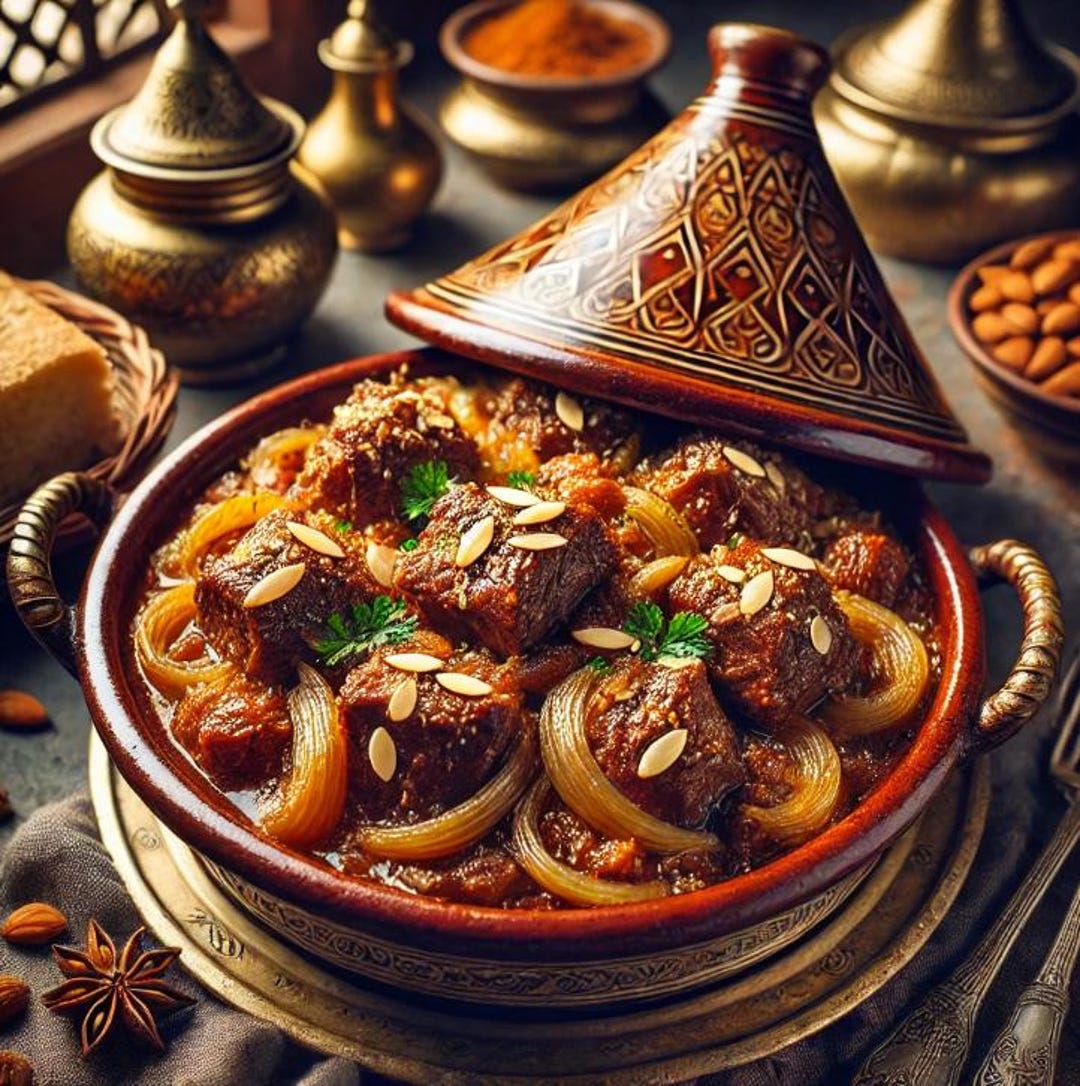 10 Traditional Moroccan Tagine Recipes (english) - Etsy