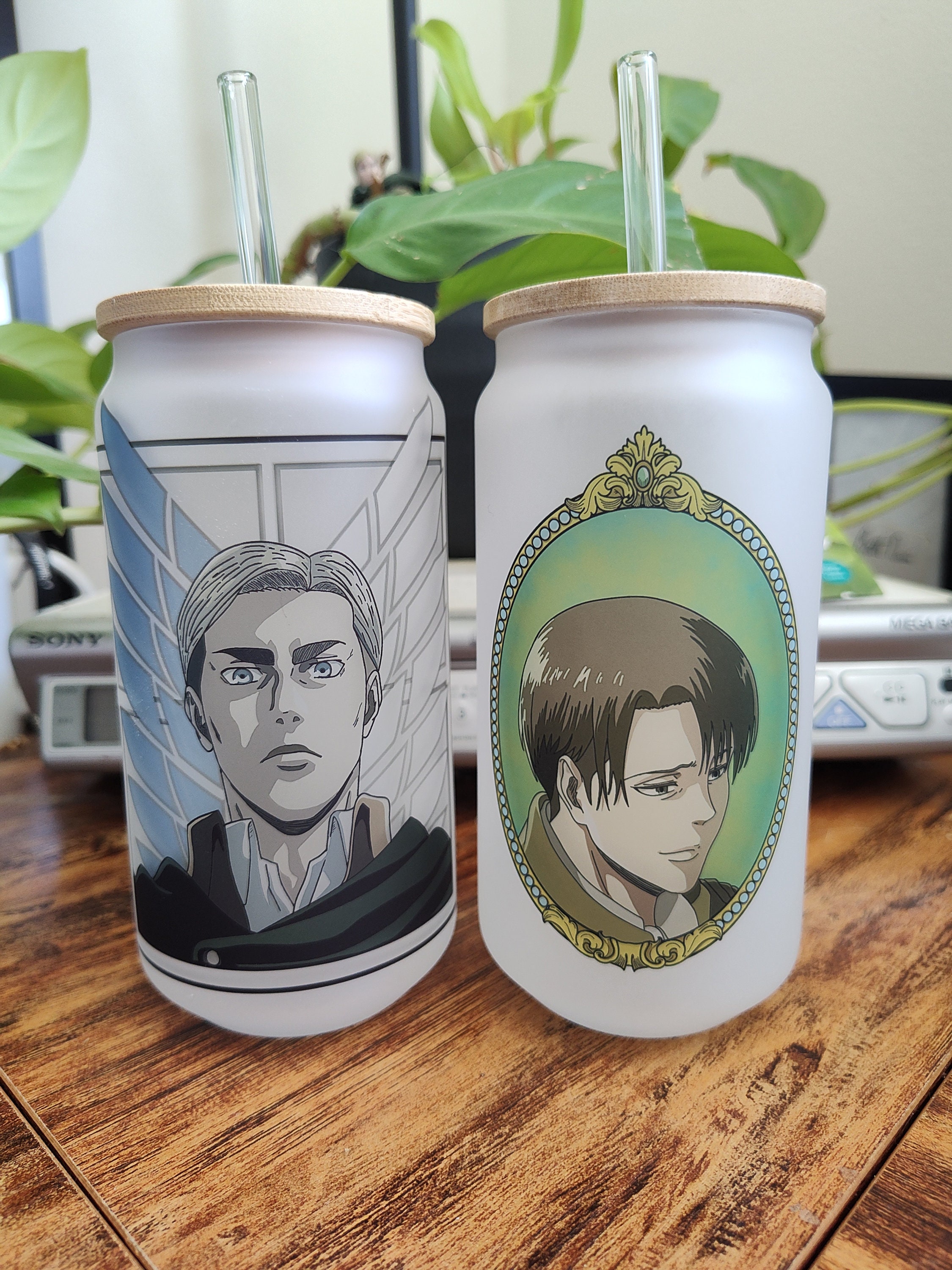 Erwin Smith Levi Ackerman Frosted Tumblers - Etsy