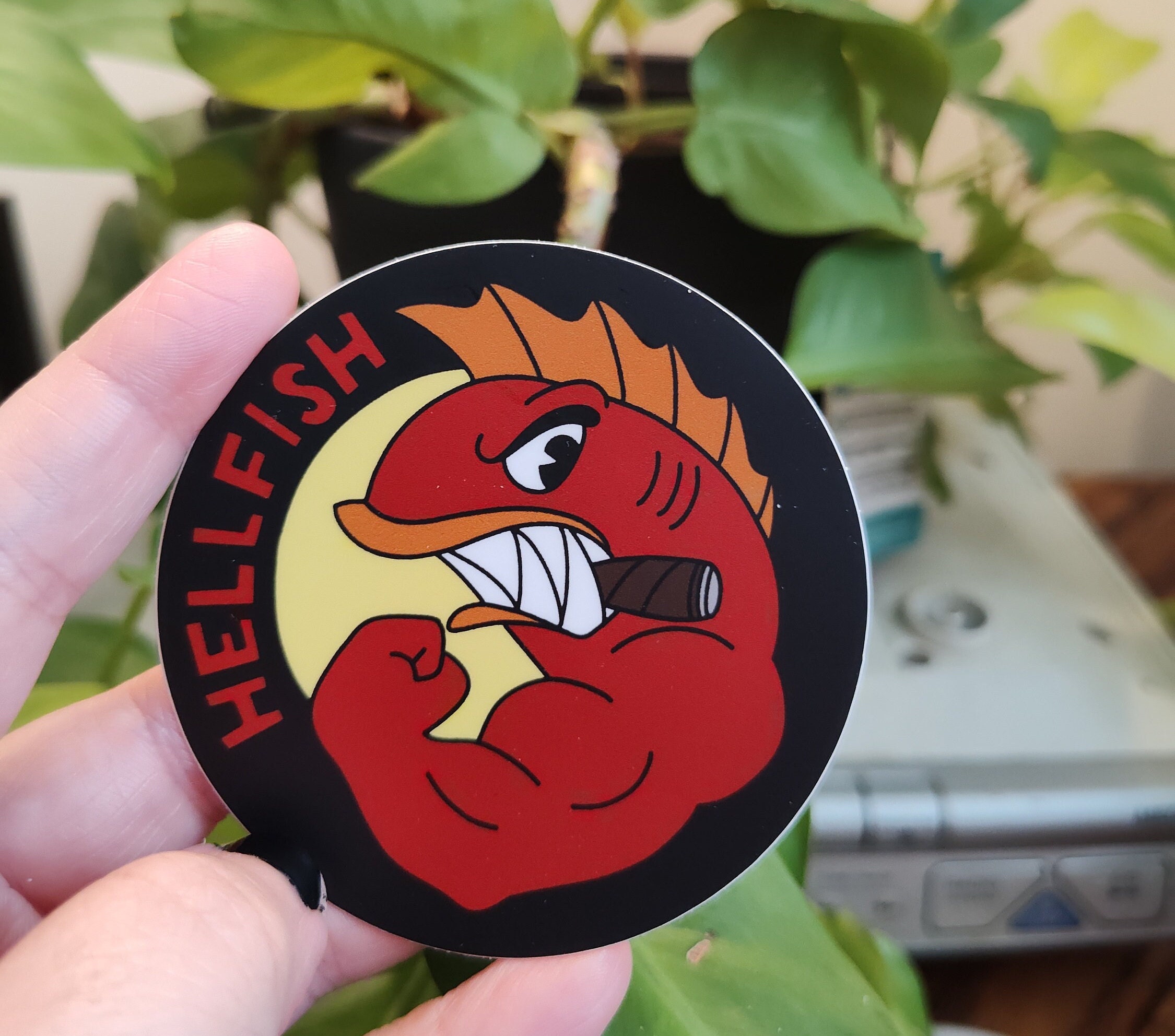 Flying Hellfish - Etsy