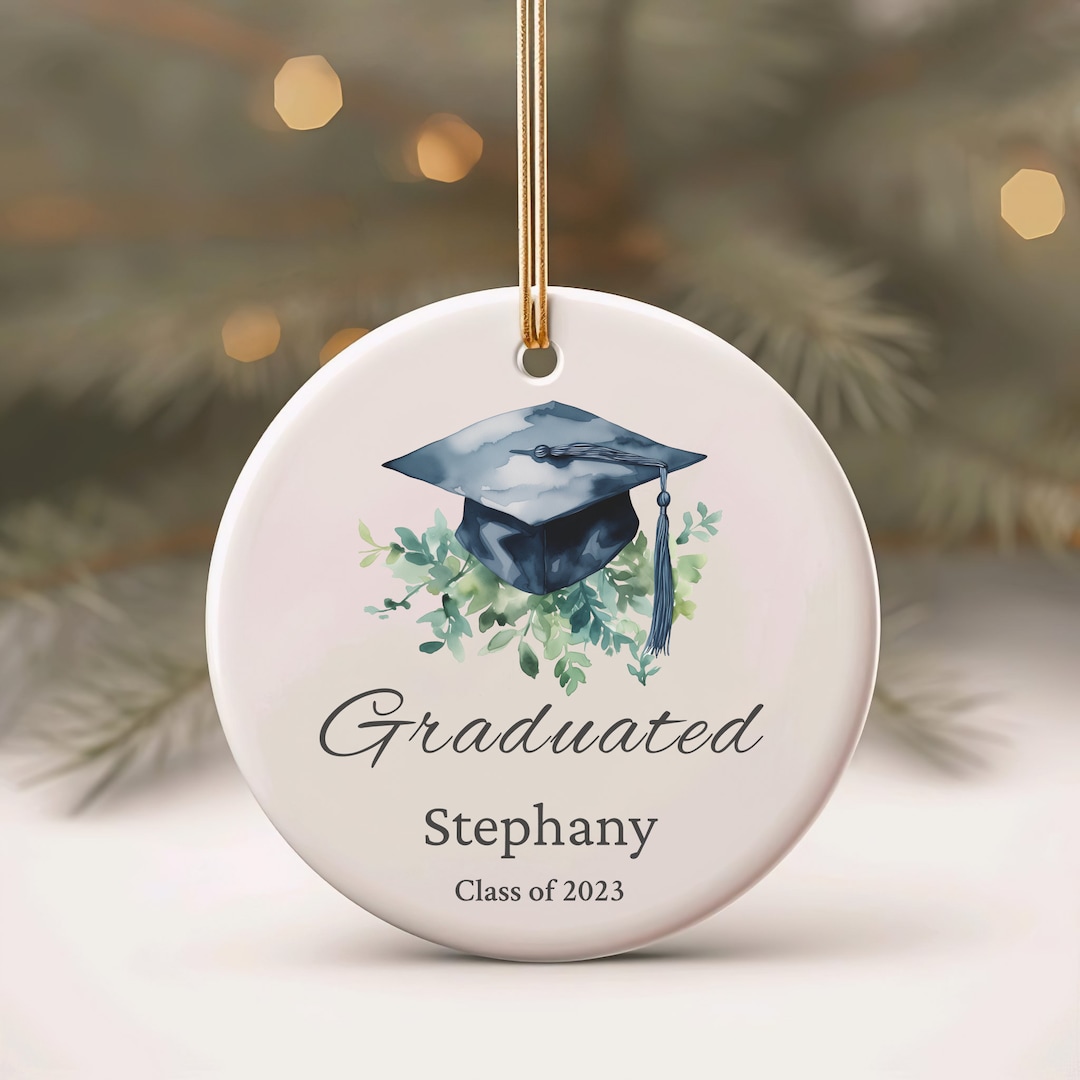 Personalized Graduation Ornament, 2023 Family Ornament, Custom Name ...