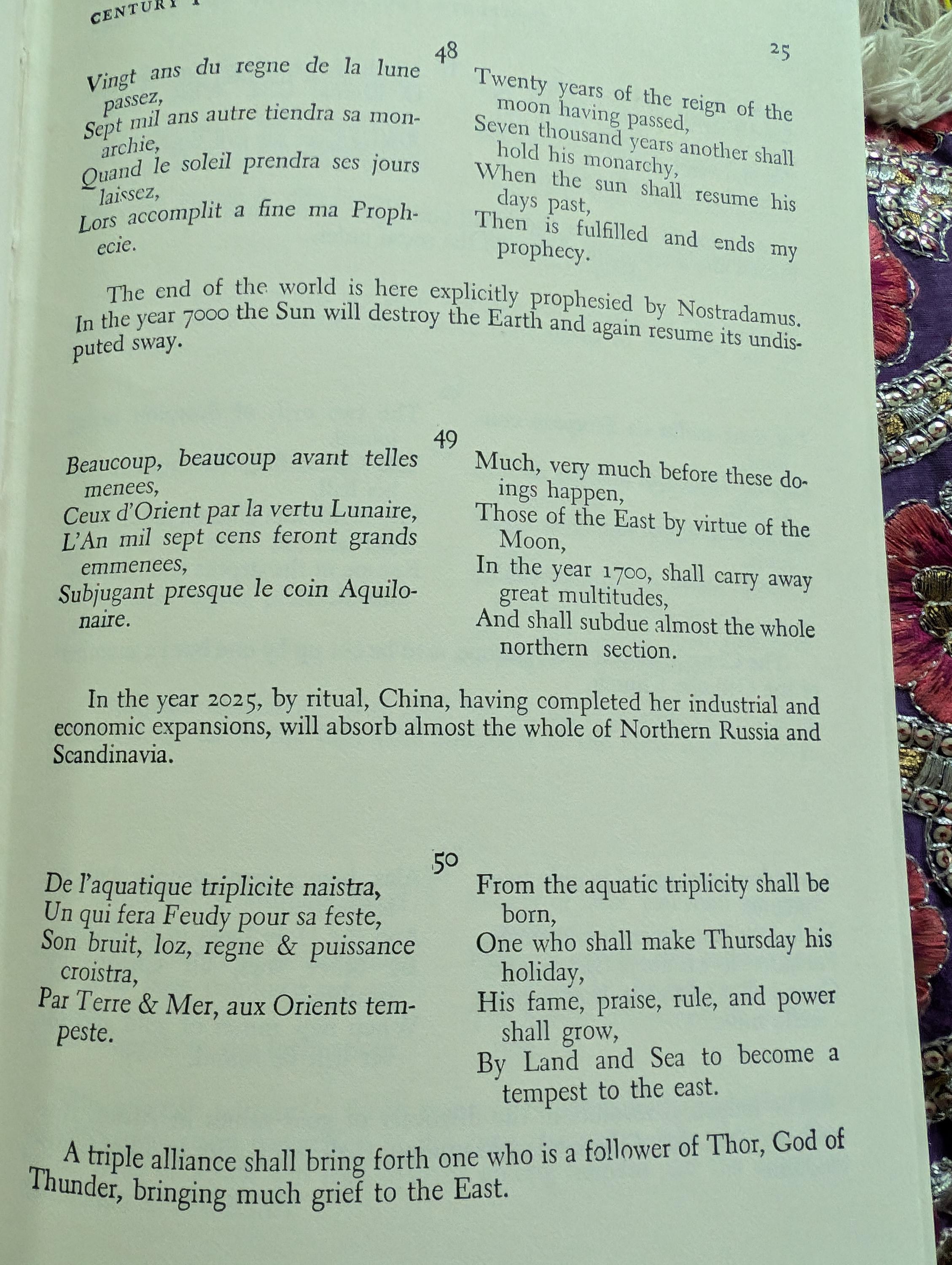 OCCULT DIVINATION; 1981 the Complete Prophecies of Nostradamus by Henry ...