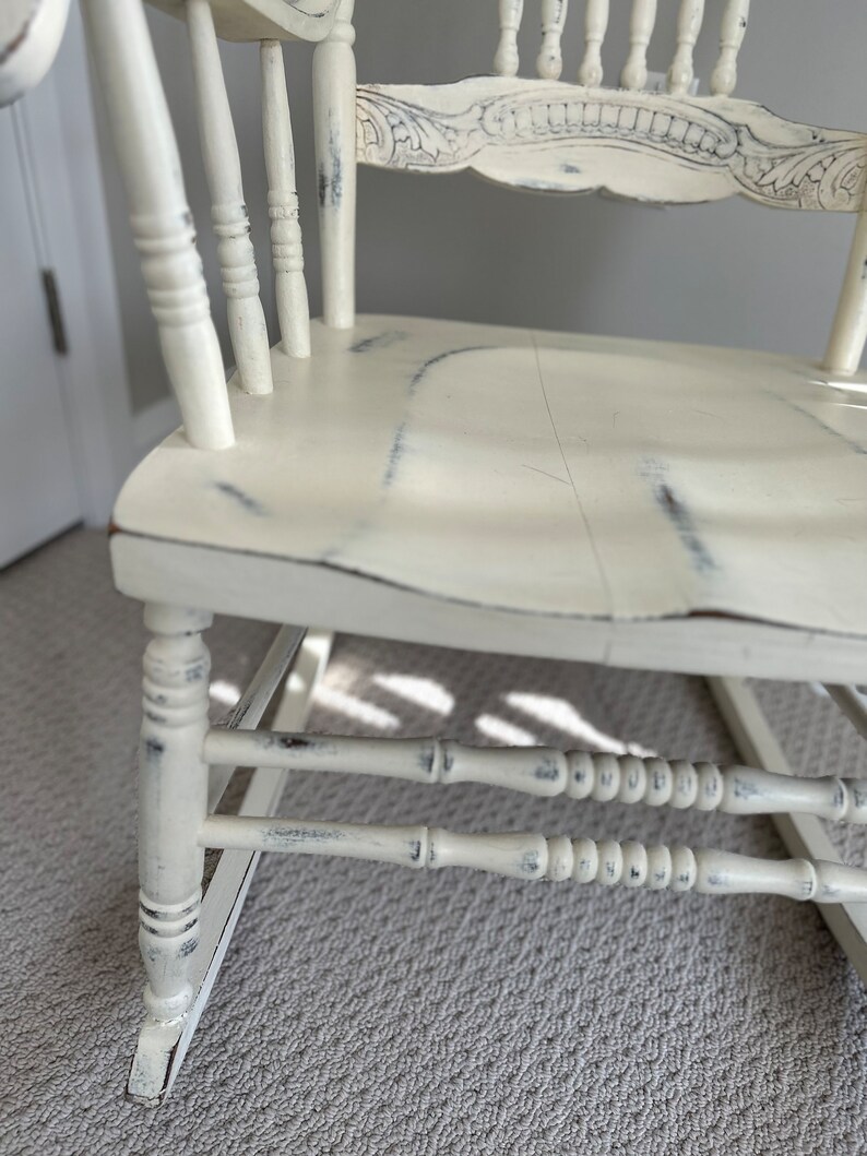 SOLD **vintage Rocking Chair - Etsy