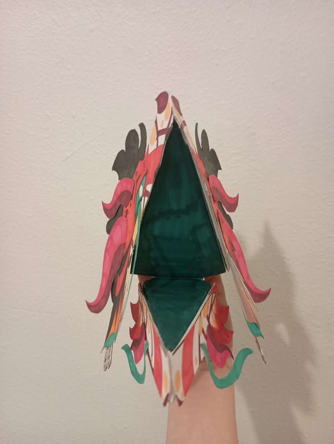 Maddy's Dragons - Original Handheld Paper Puppet "cola" - Etsy