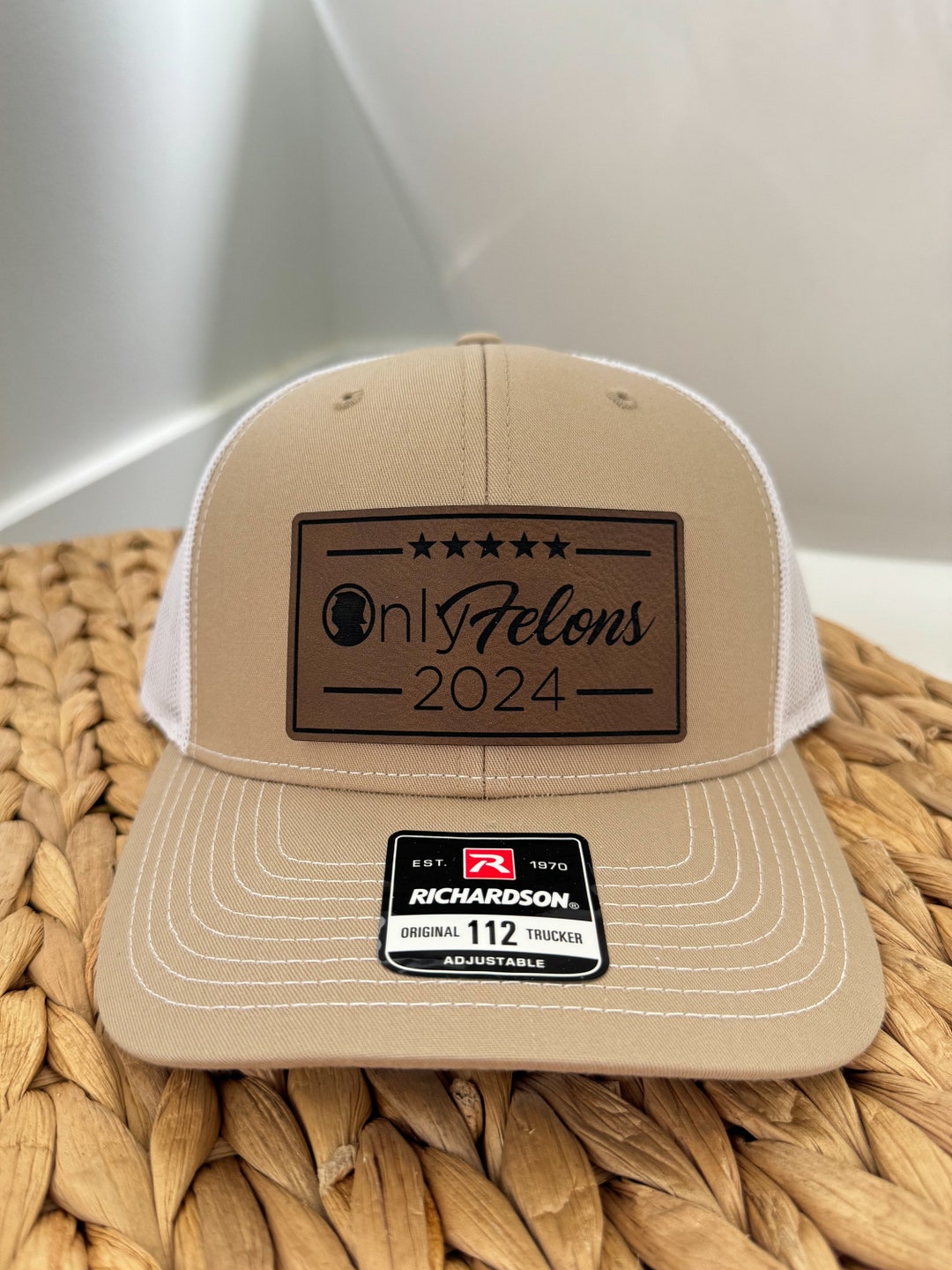 Only Felons, Trump Hat, America, I’m Voting for the Felon, Leatherette ...