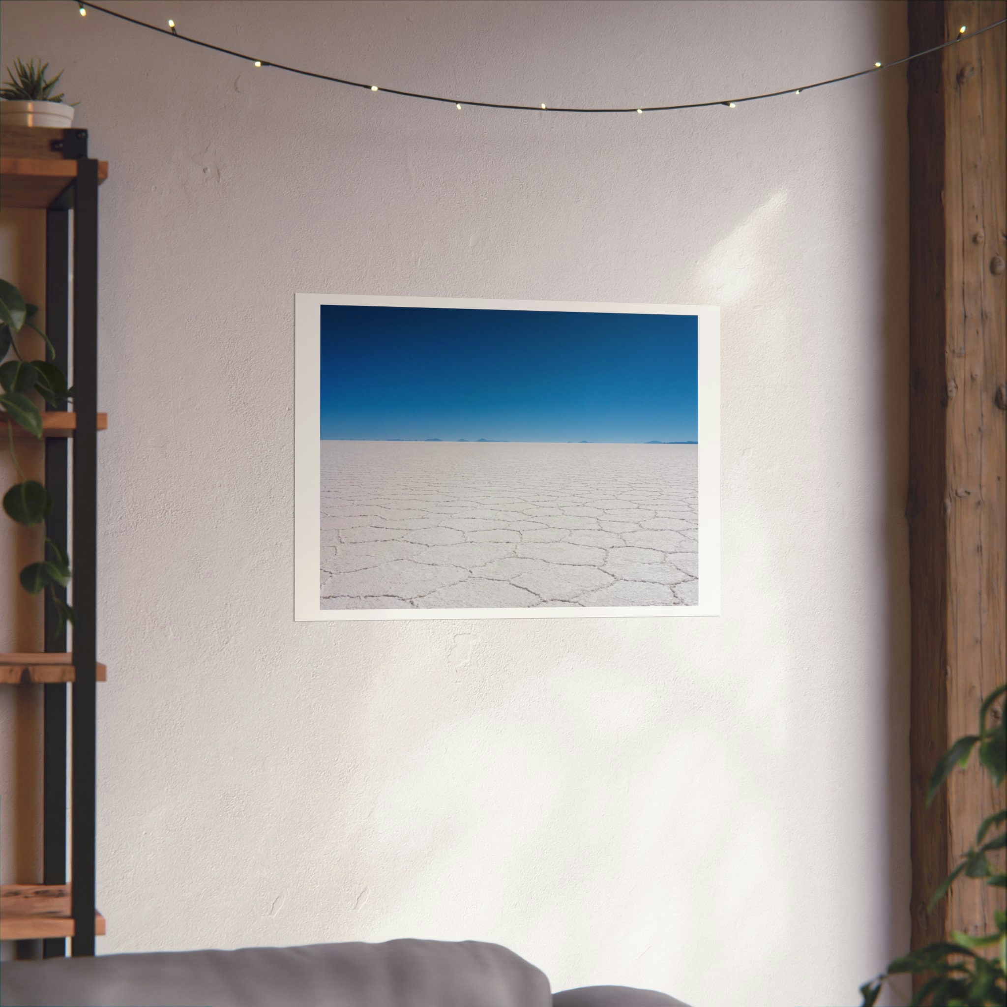 Salt Flats Poster Salar De Uyuni Bolivia White Desert Colorful Photo ...