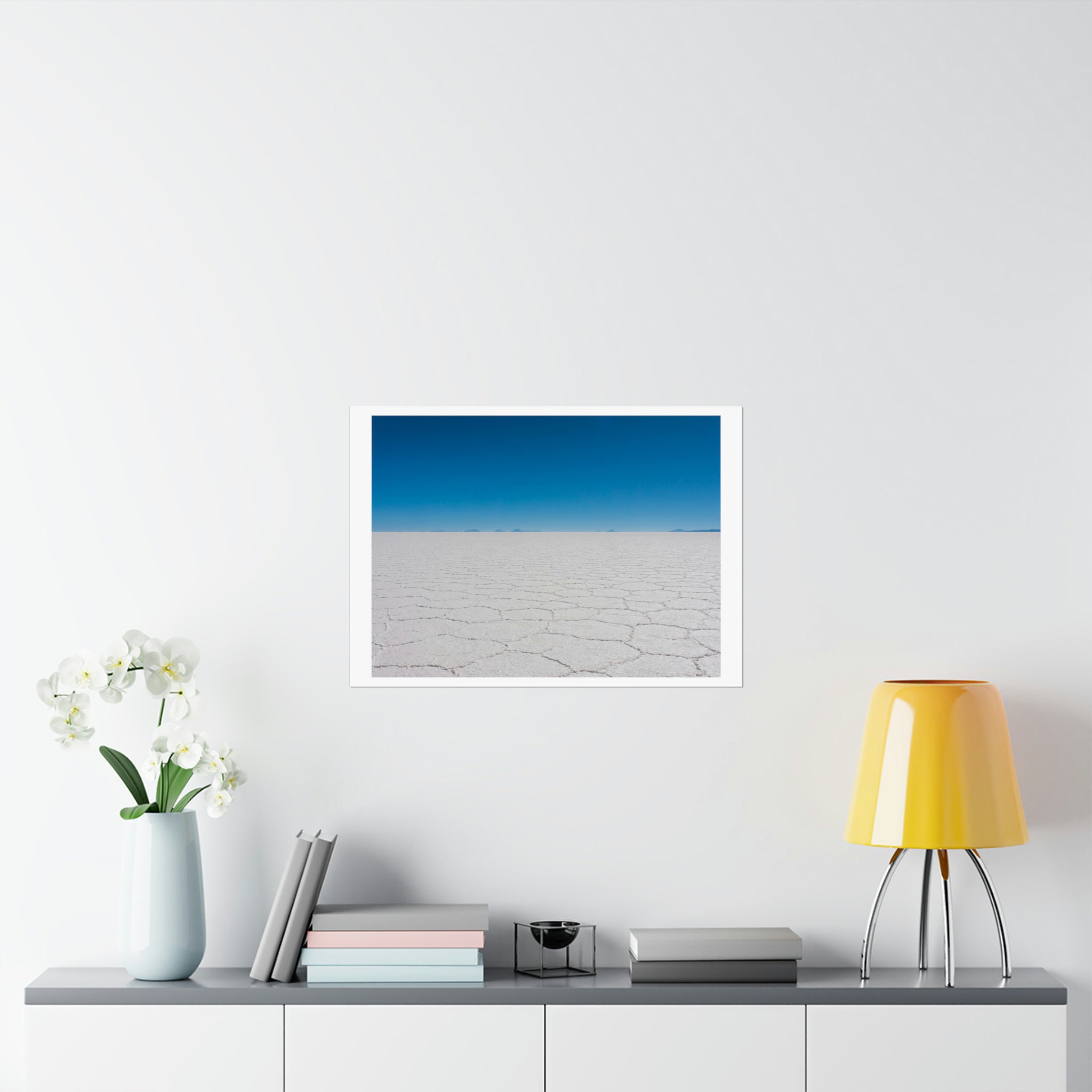 Salt Flats Poster Salar De Uyuni Bolivia White Desert Colorful Photo ...