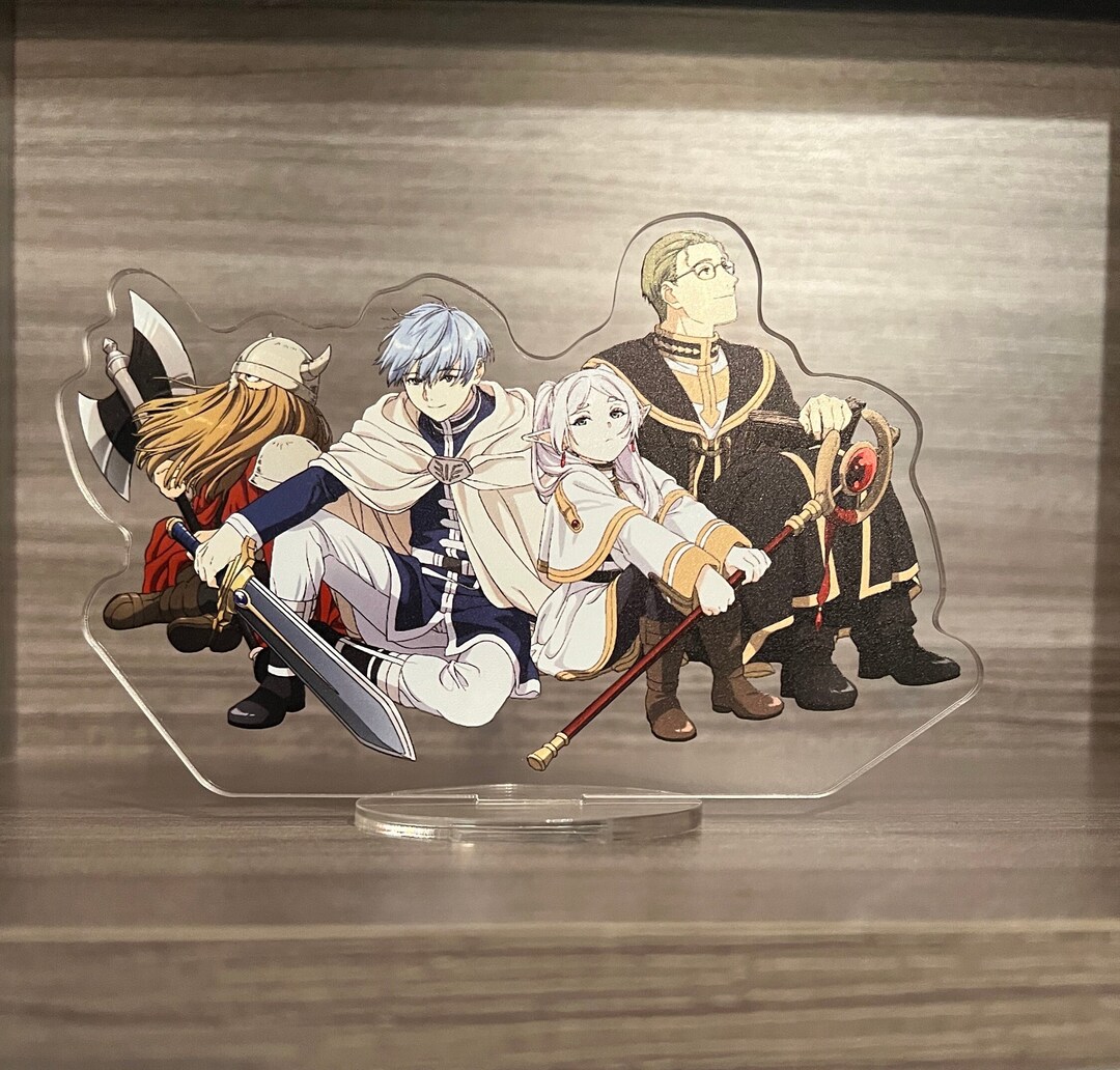 Frieren Anime Beyond Journeys End Acrylic Character Decoration Stand ...