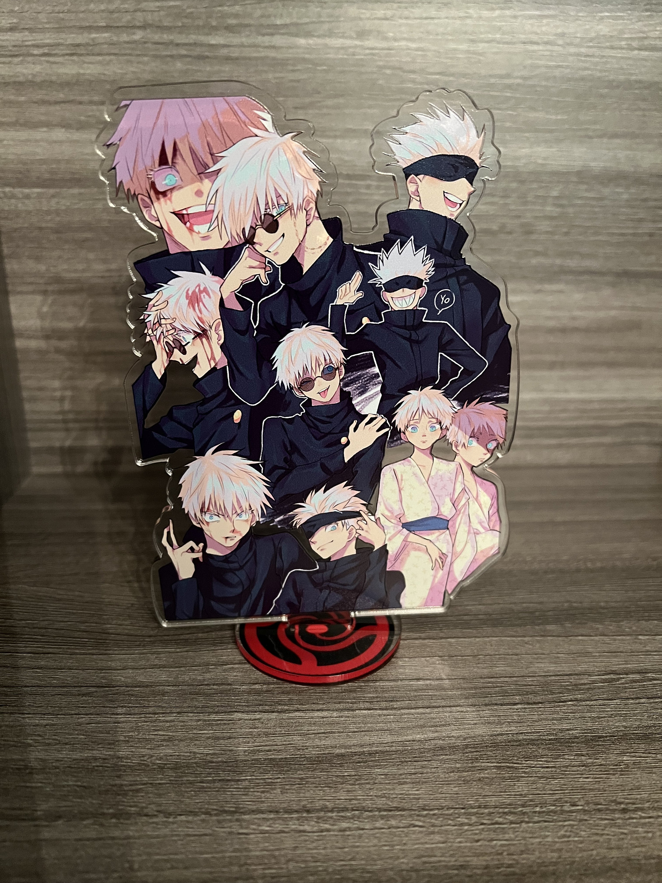 Jujutsu Anime Acrylic Character Stand Satoru Gojo Collage JJK - Etsy