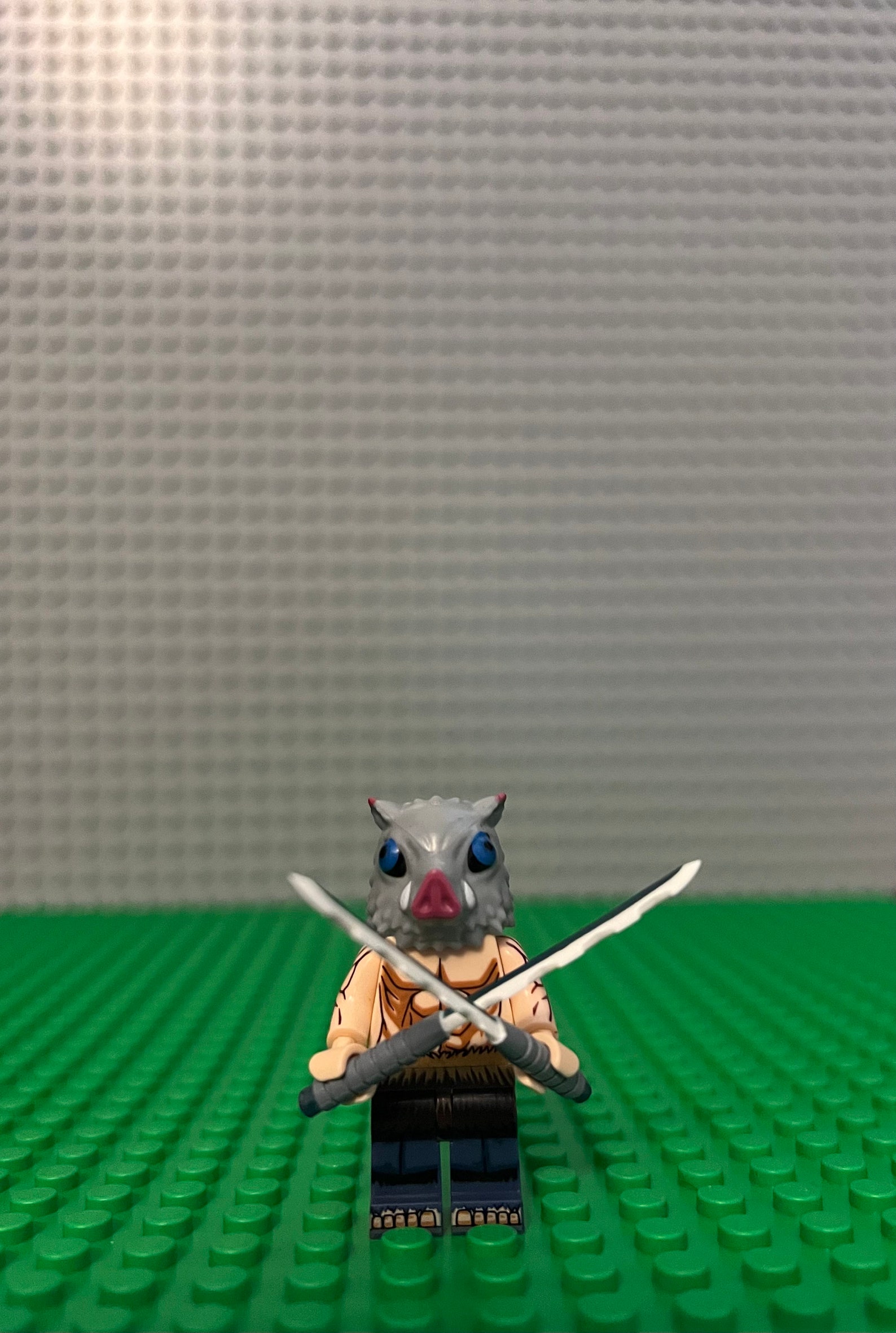 Inosuke Hashibira Hog Head Demon Slayer Anime Single Sided Face ...