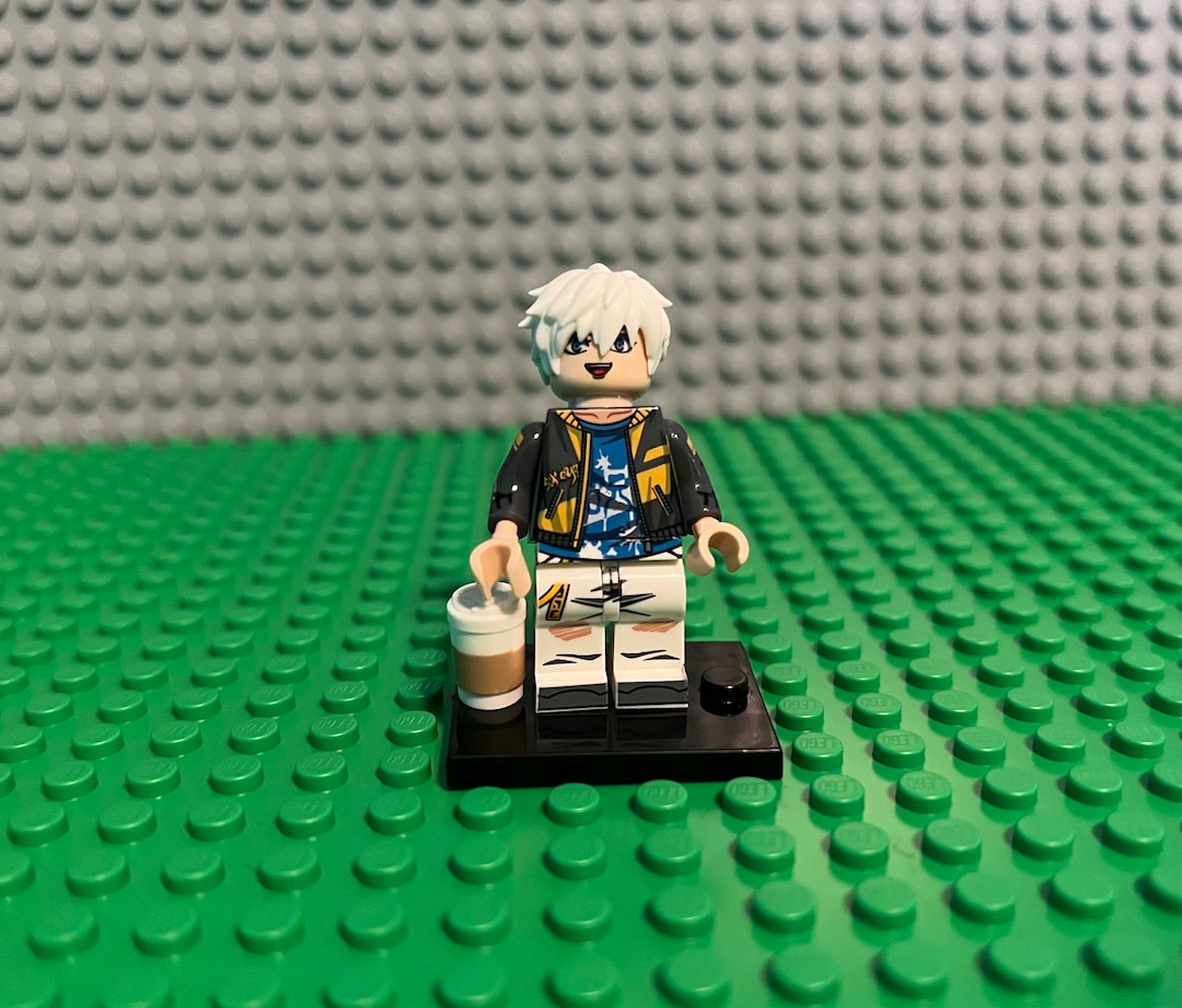 JJK Satoru Gojo Miniature Building Figure Jujutsu Anime Double Sided ...