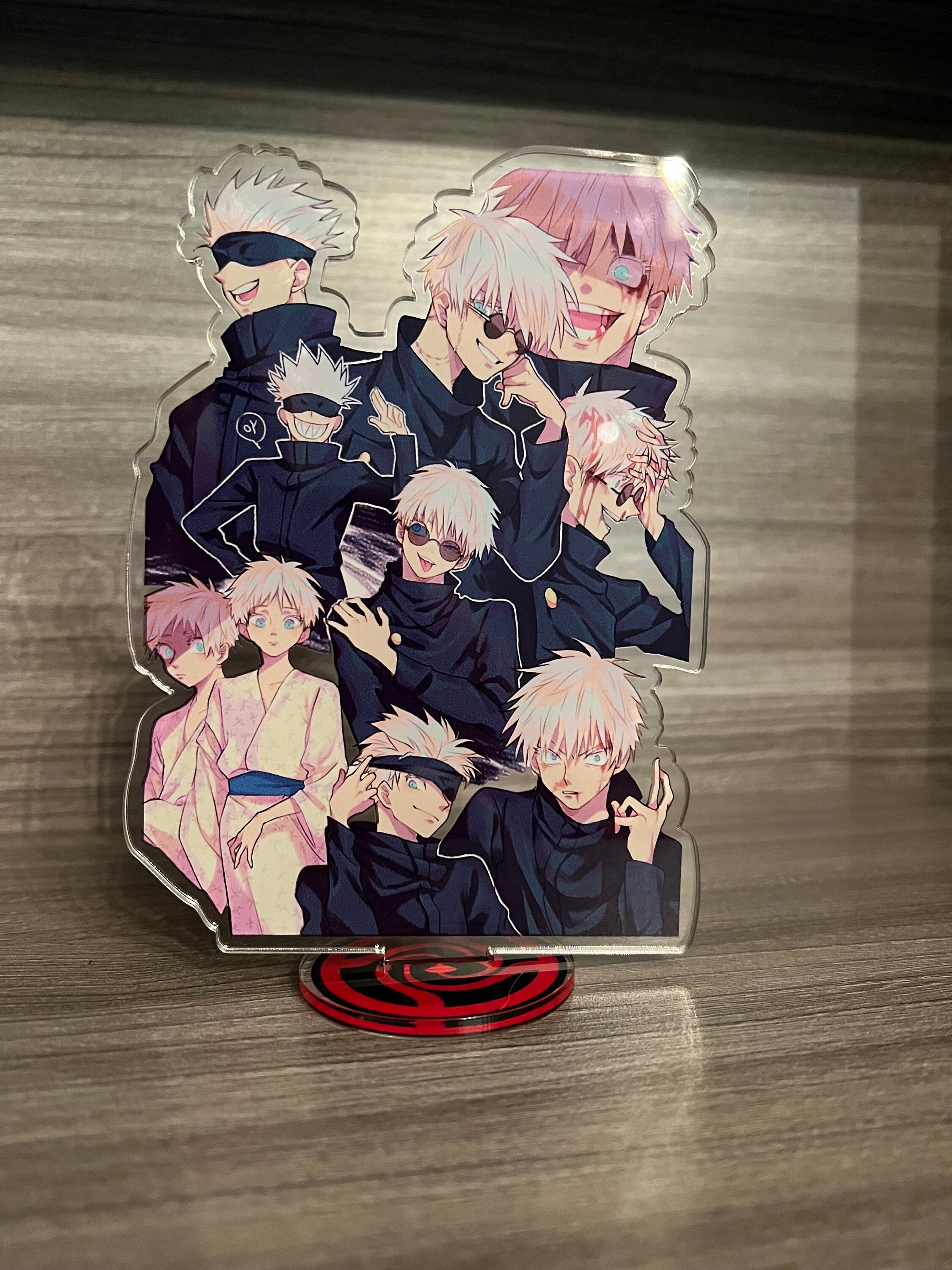 Jujutsu Anime Acrylic Character Stand Satoru Gojo Collage JJK - Etsy