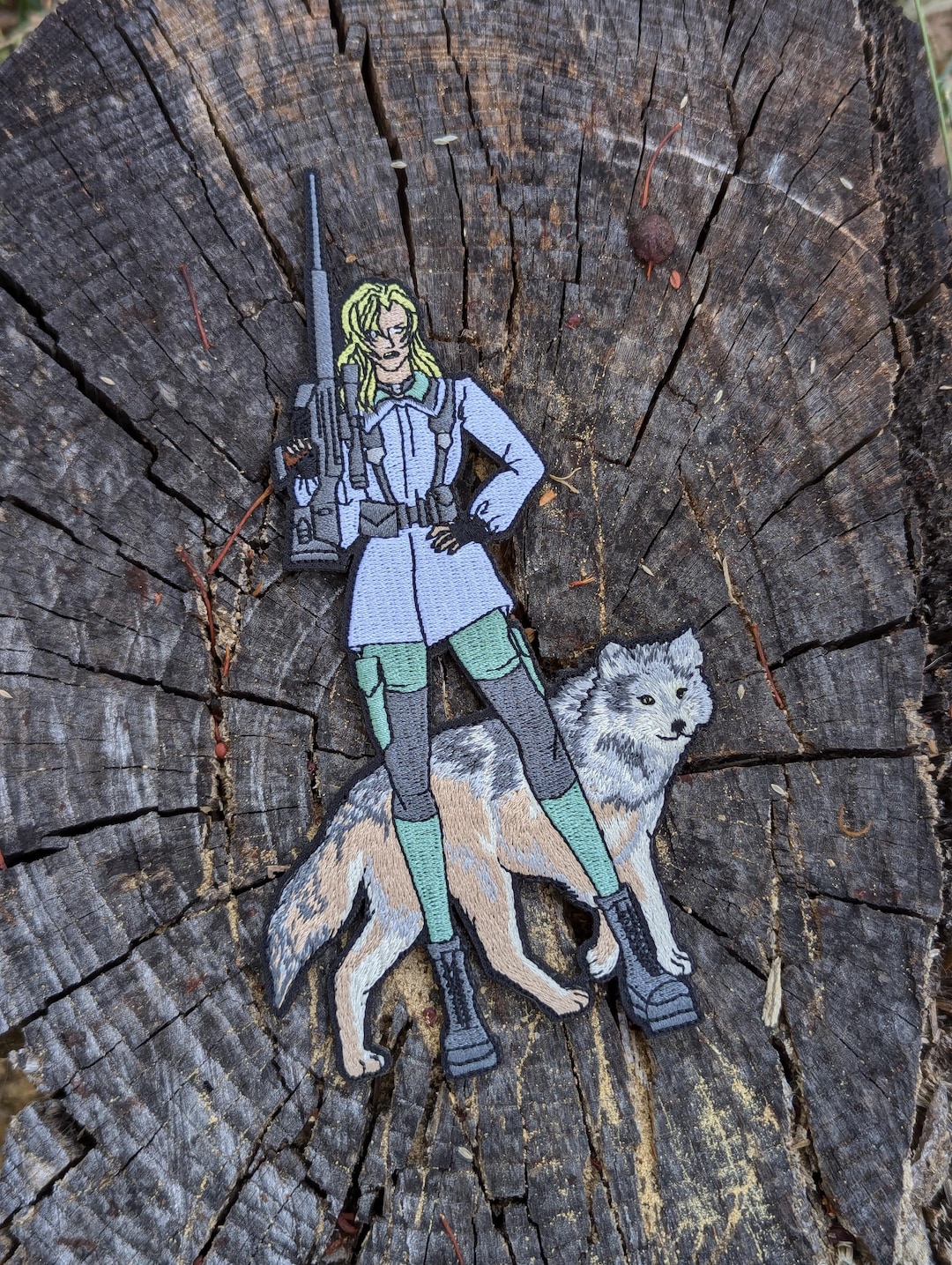 Sniper Wolf Concept - Metal Gear Solid Inspired - Embroidered Patch ...