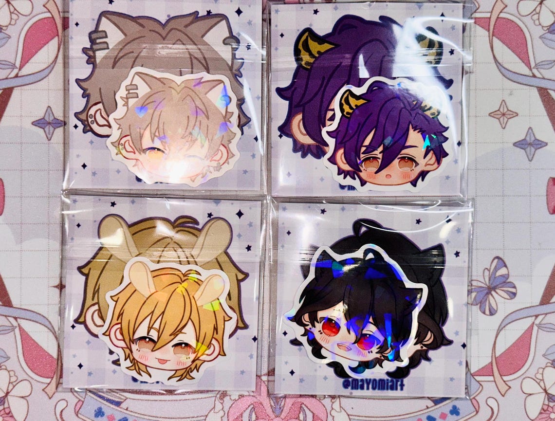 Enstars Ensemble Stars UNDEAD Rei, Koga, Kaoru, Adonis Acrylic Keychain ...