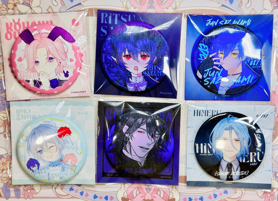 IN STOCK! Enstars Ensemble Stars Pins, Badges - Etsy