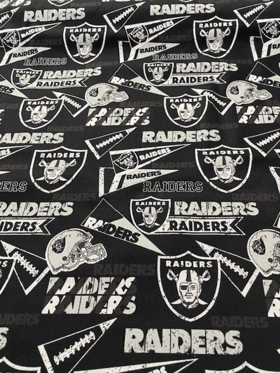 Raiders Football Team, Raiders, Las Vegas Raiders, Cotton, Quilting ...