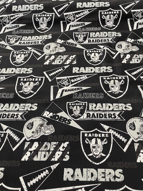 Raiders Football Team, Raiders, Las Vegas Raiders, Cotton, Quilting ...